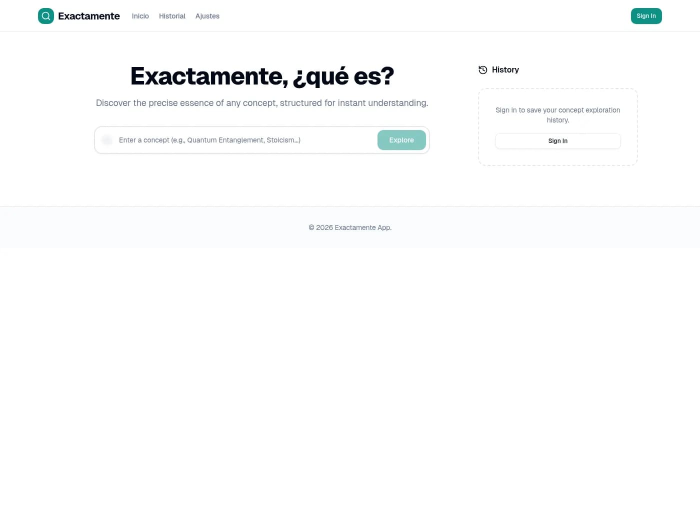 Exactamente App