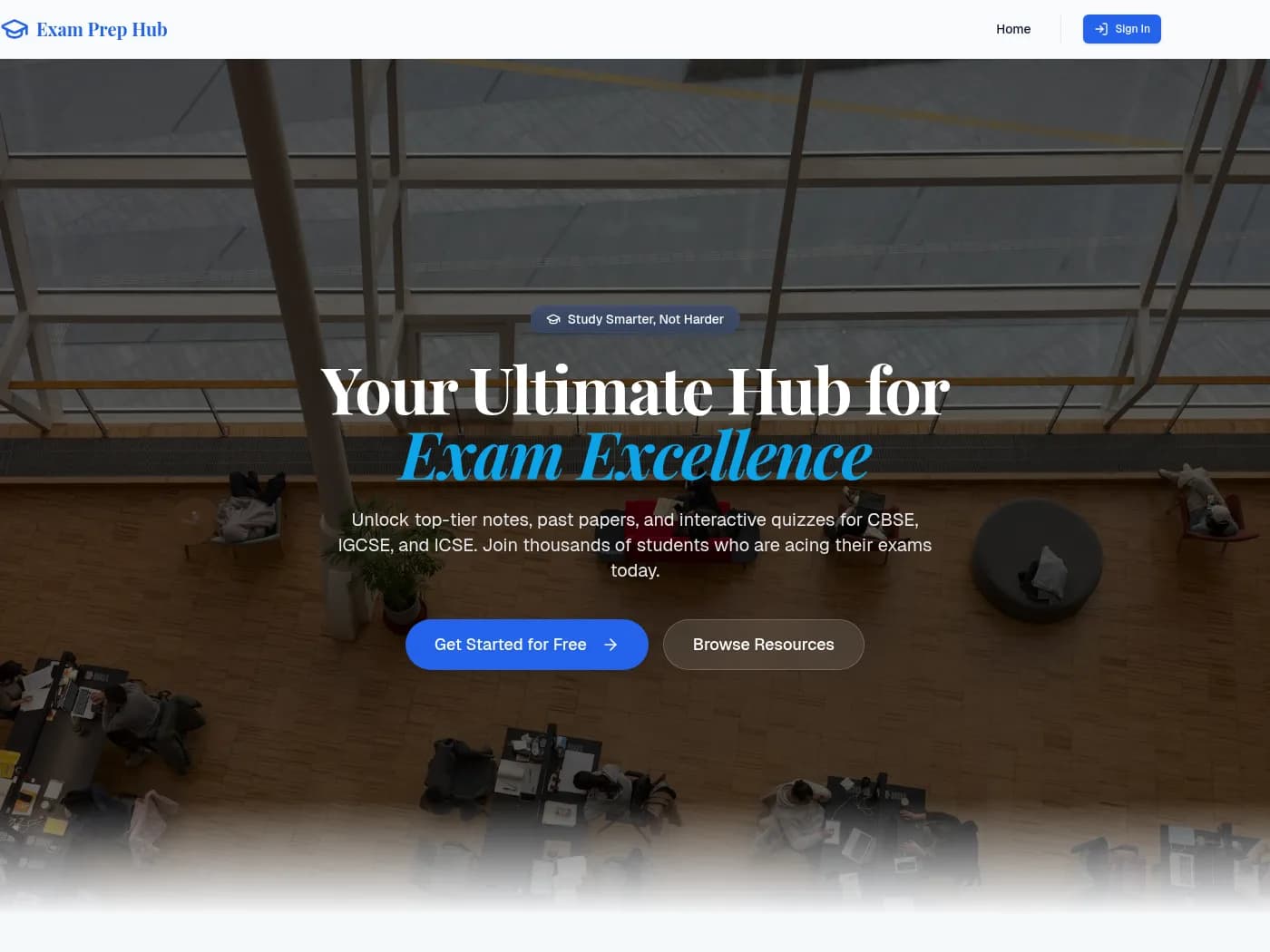 Exam Prep Hub