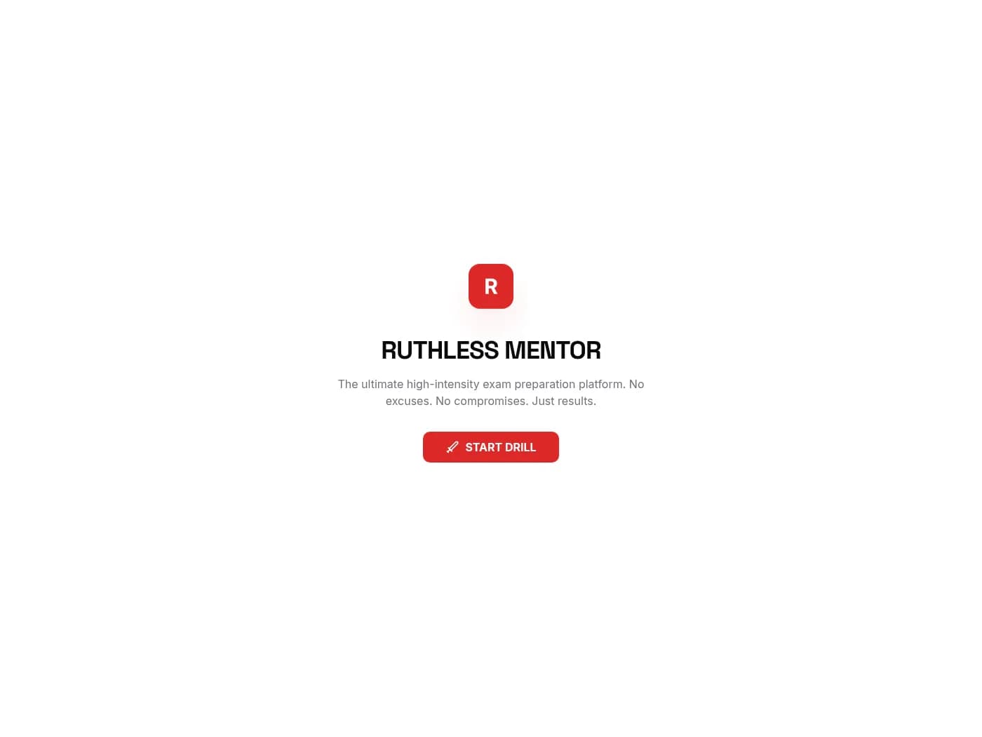 Ruthless Exam Mentor