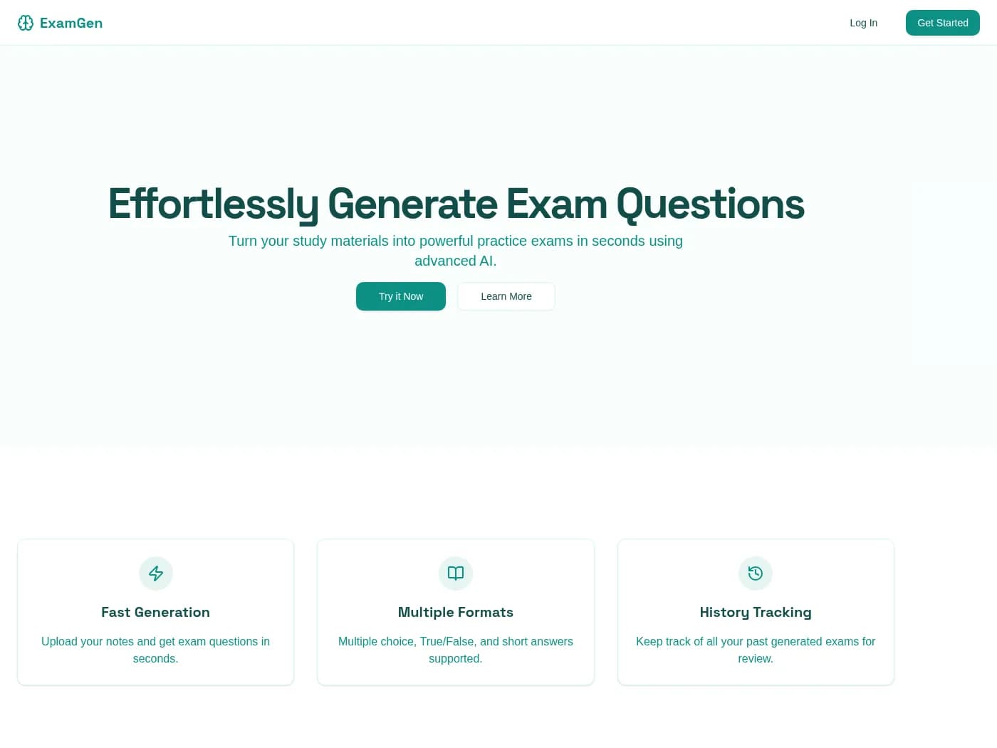 Exam Question Generator