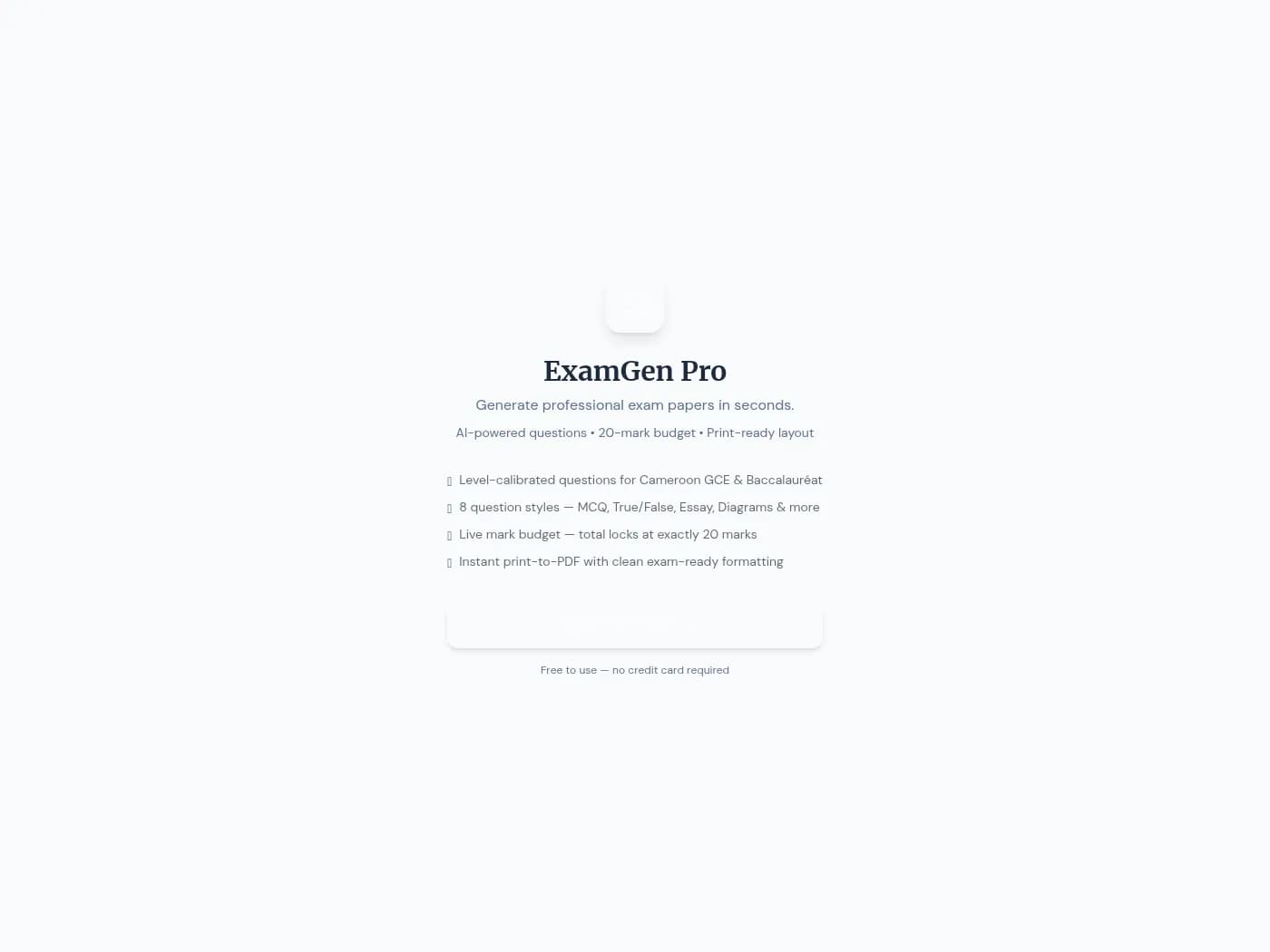 ExamGen Pro
