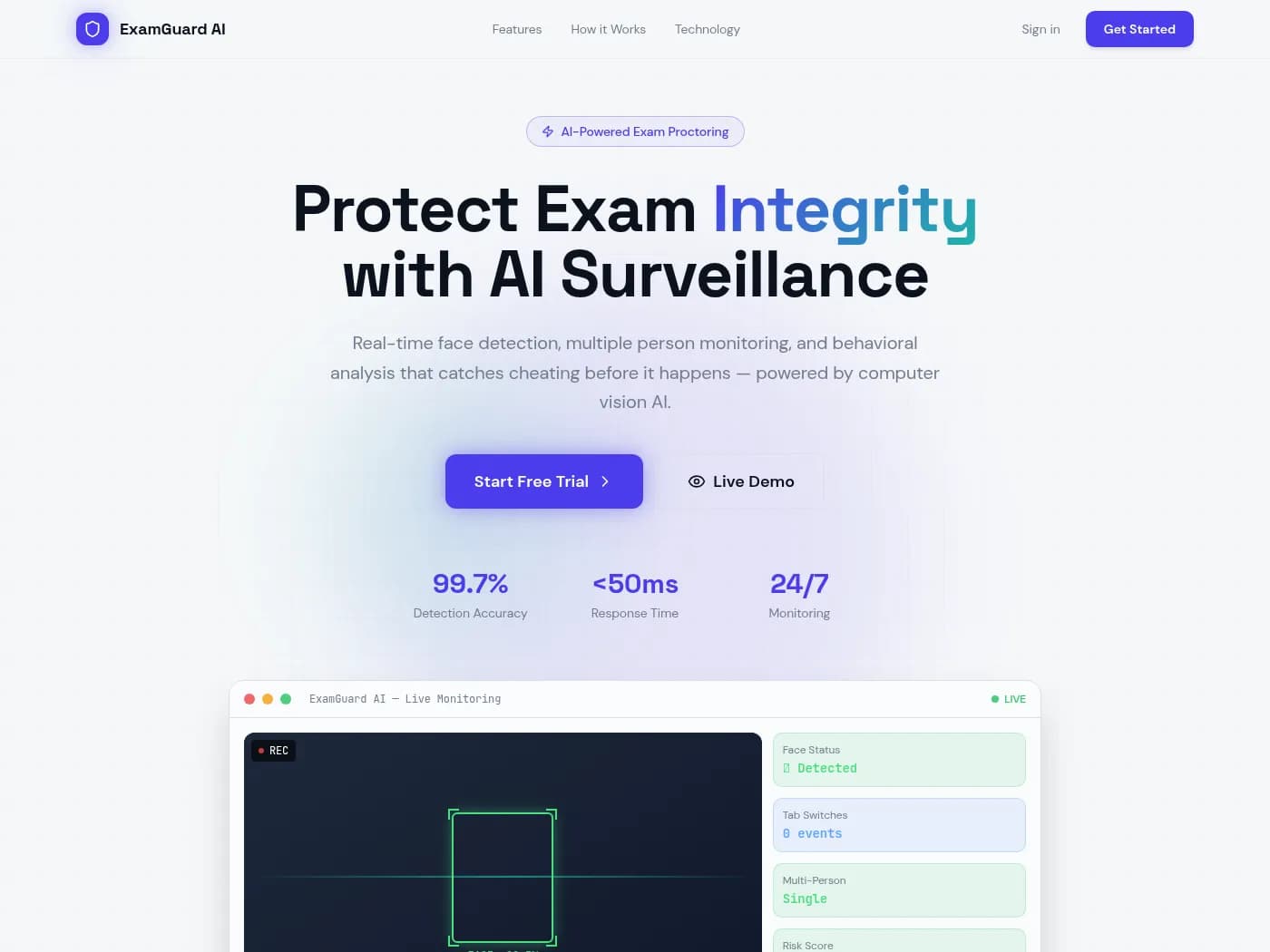 ExamGuard AI