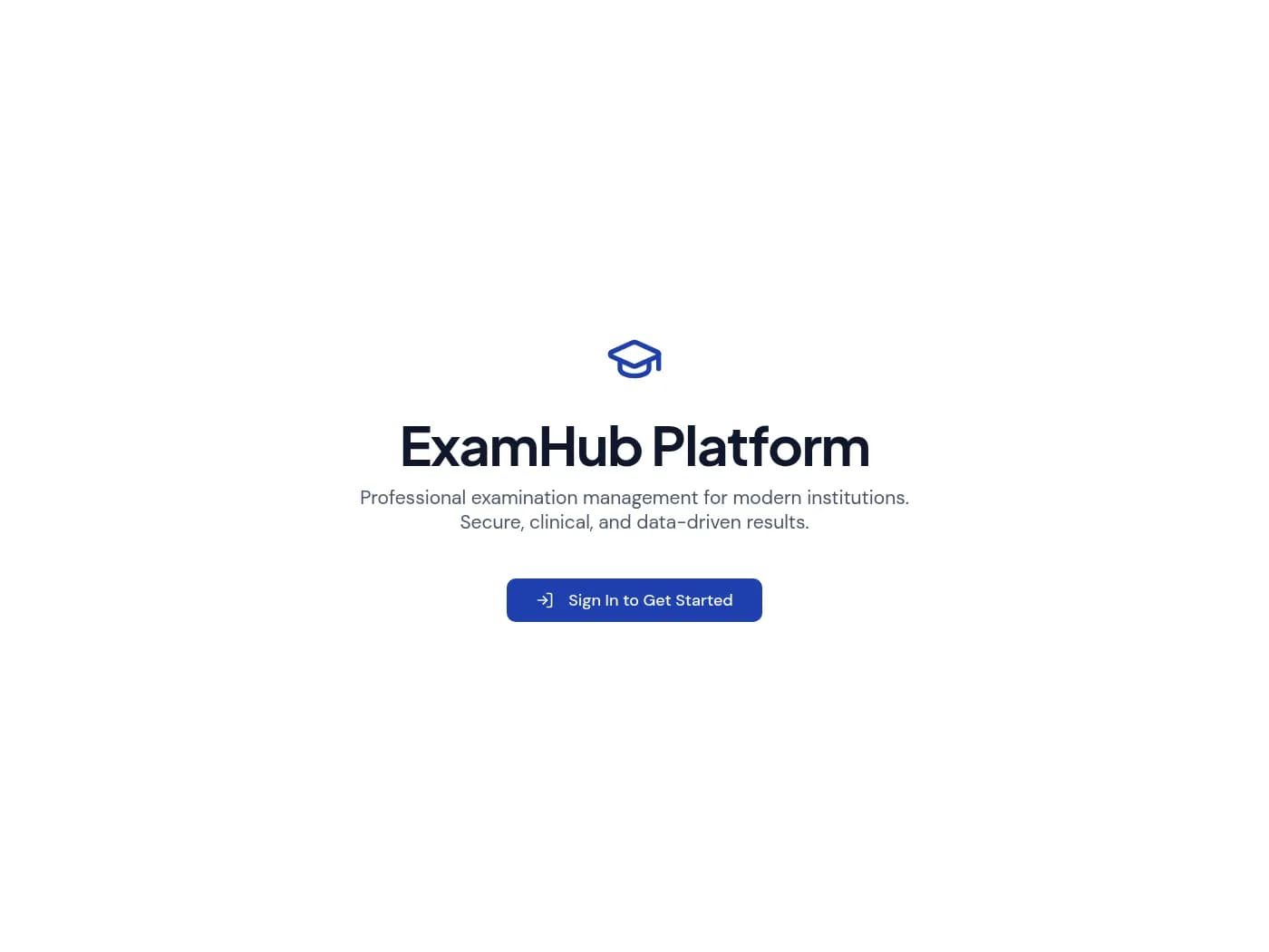 ExamHub Platform