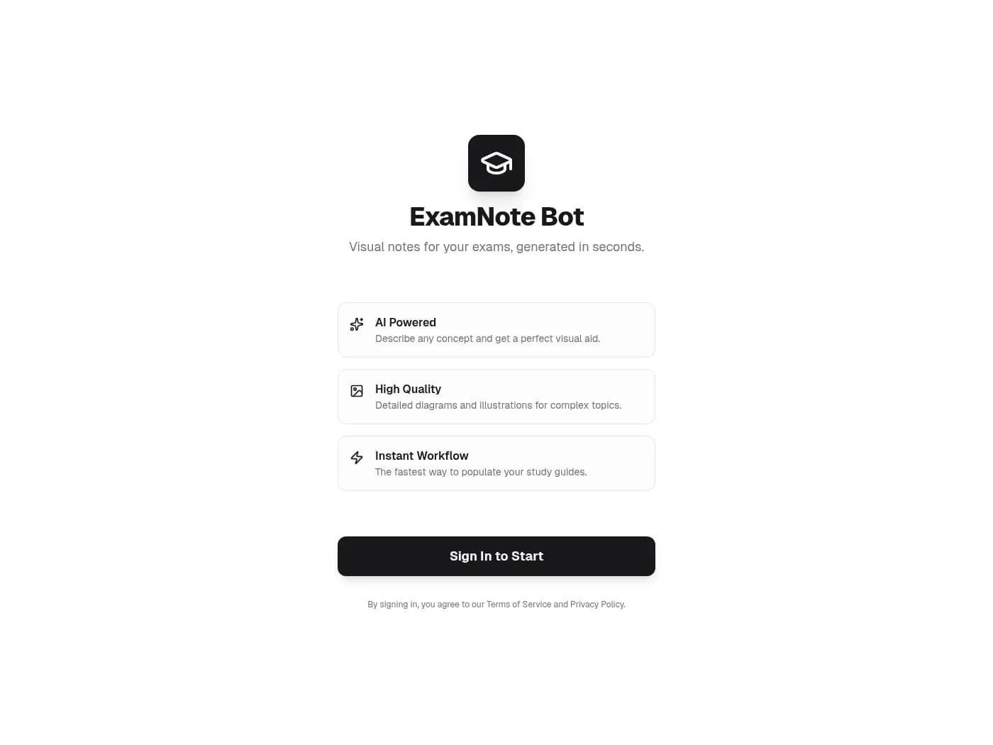 ExamNote ImageBot