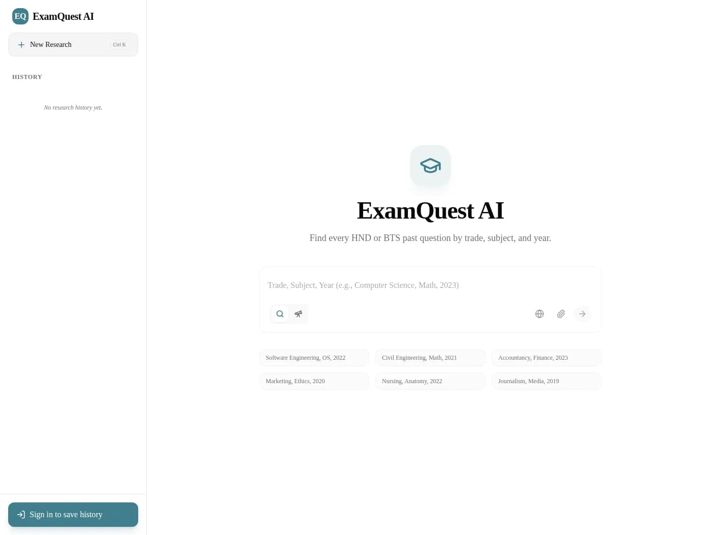ExamQuest AI