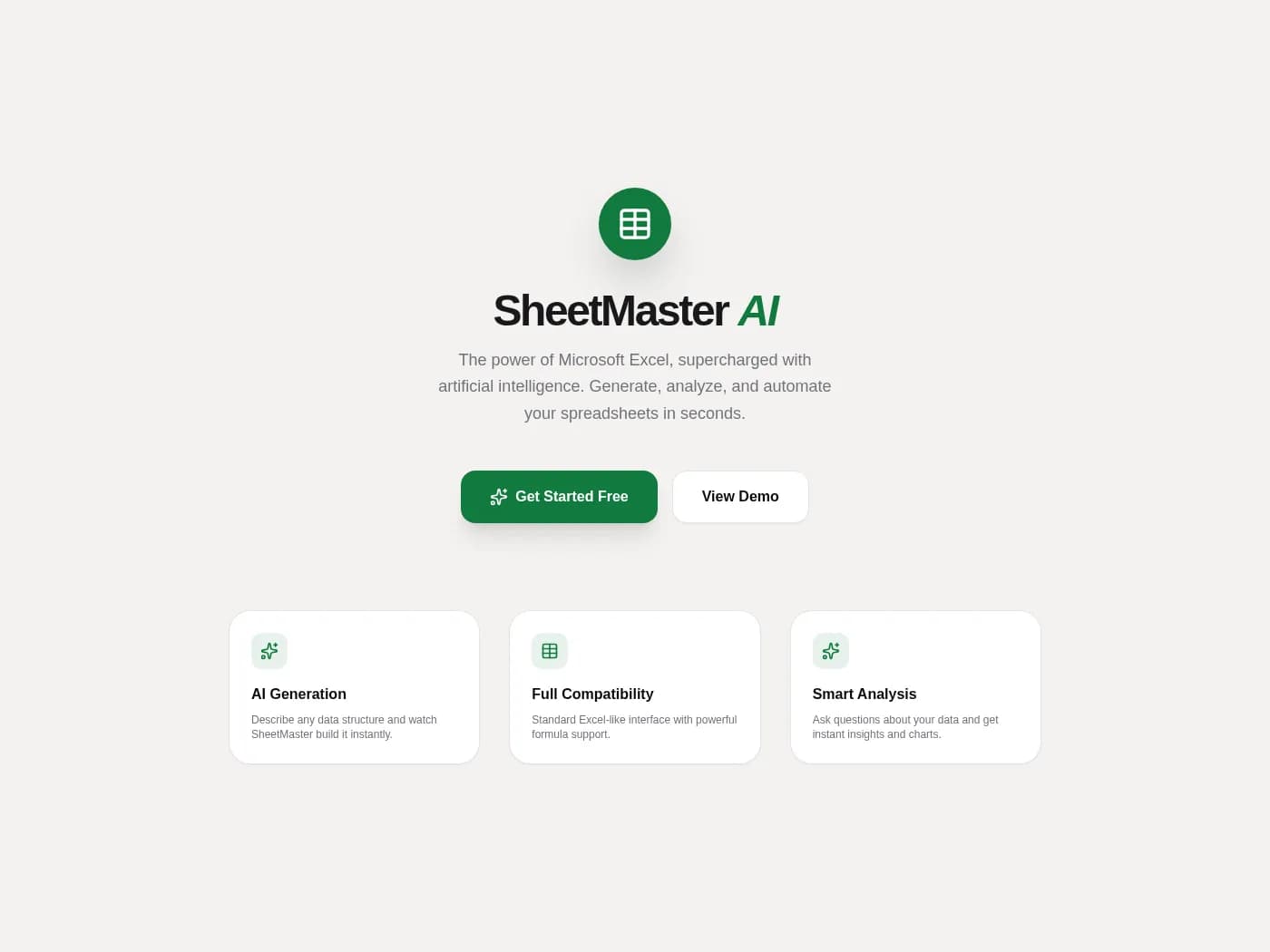 SheetMaster