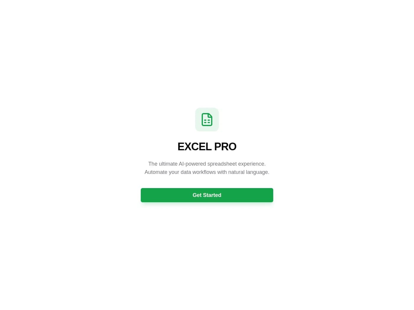Excel Clone Pro