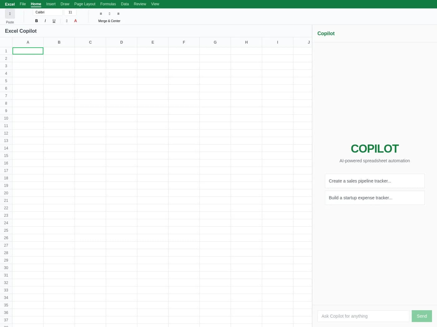 Excel Copilot Clone