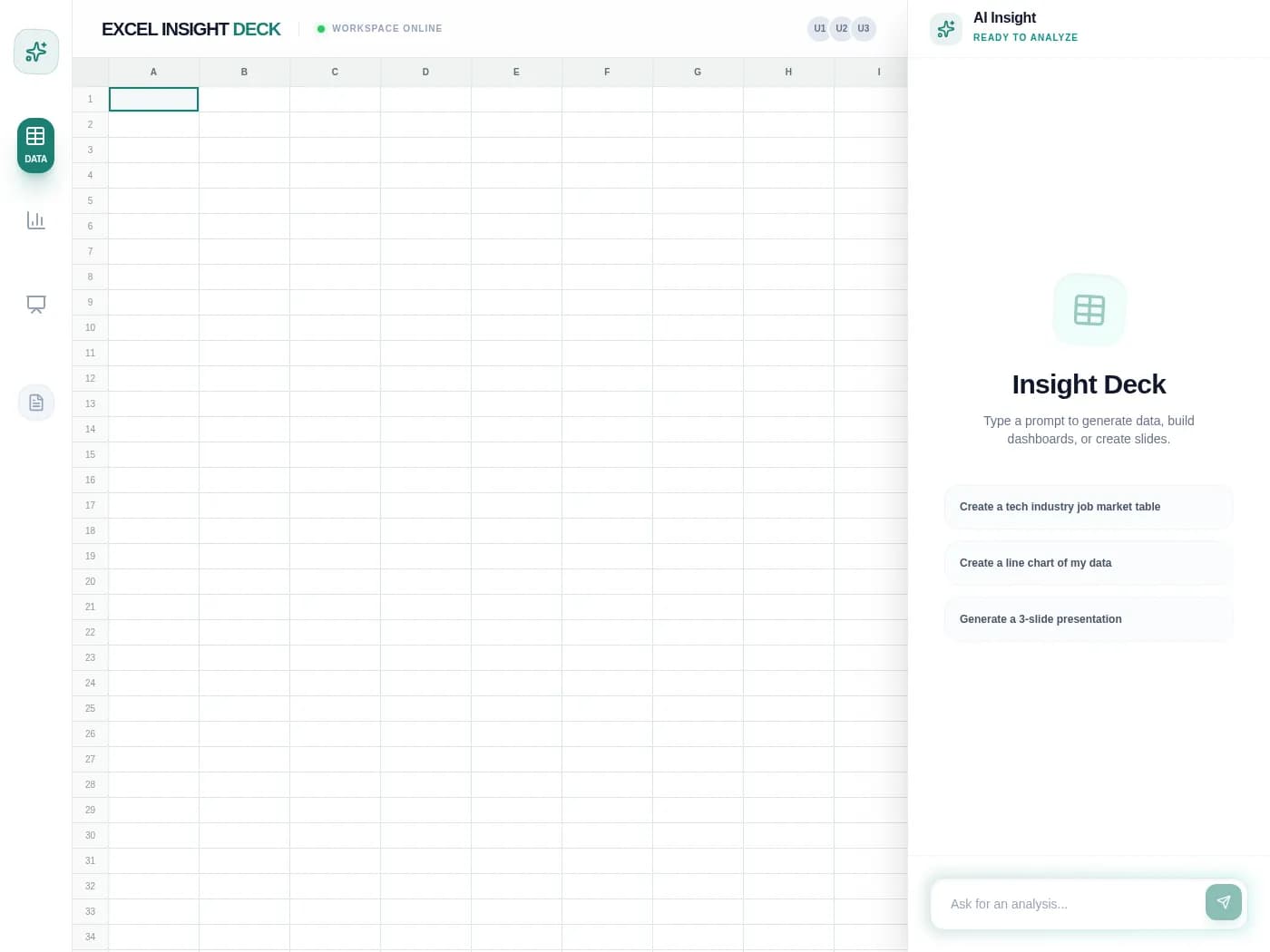 Excel Insight Deck