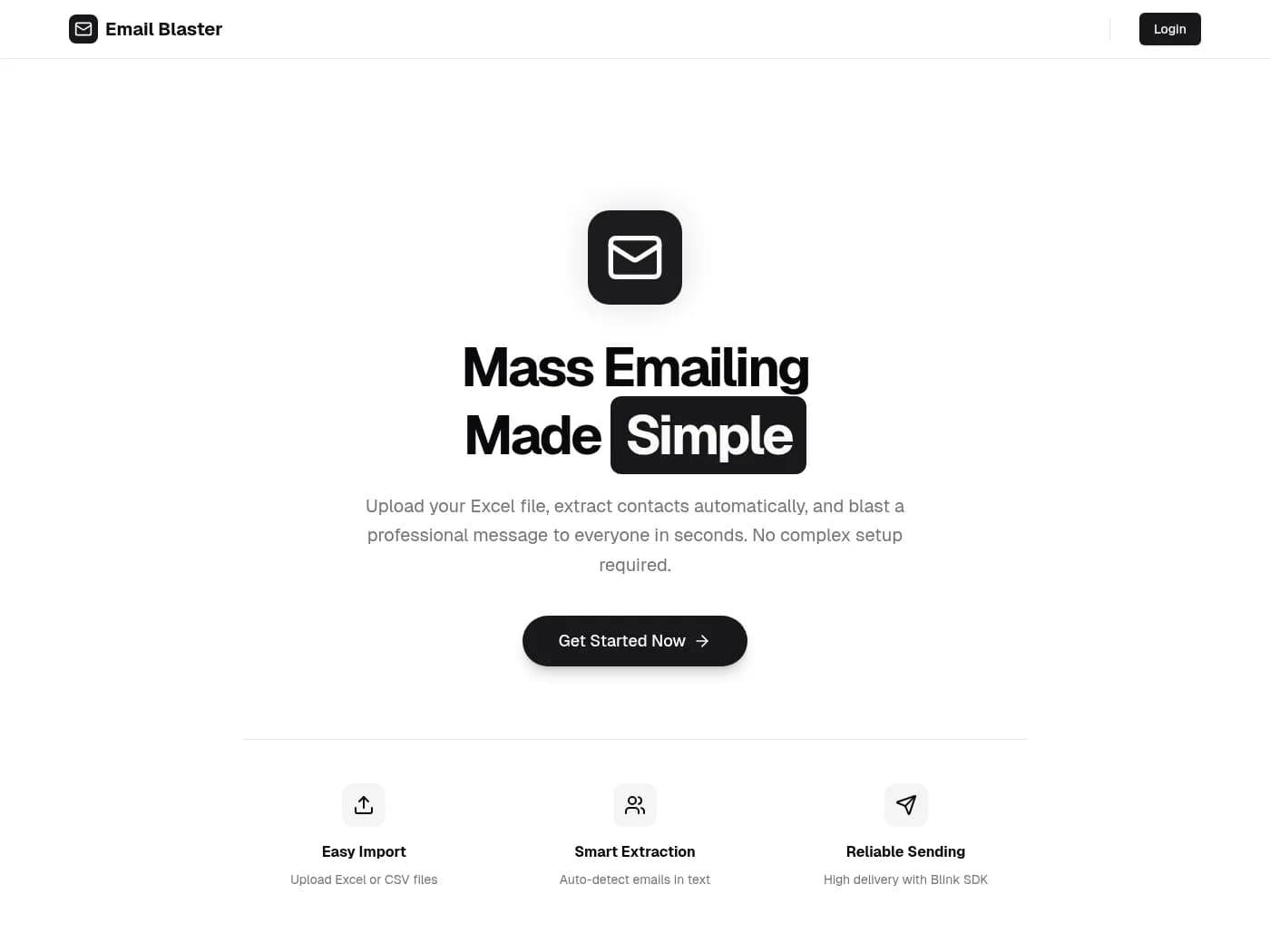Excel Email Blaster