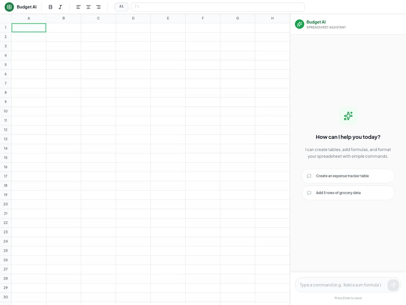 Excel Expense Tracker