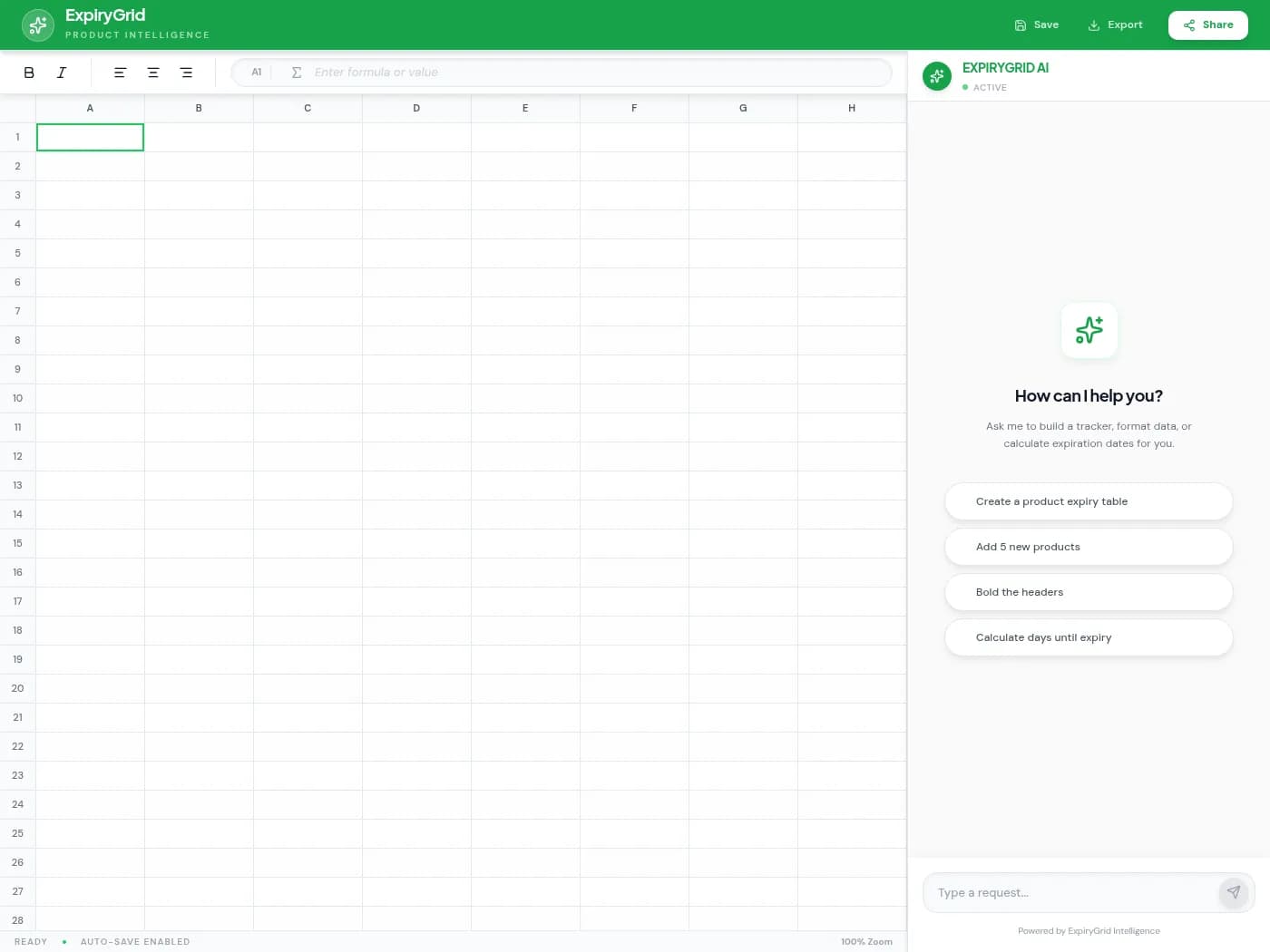Excel Expiry Tracker
