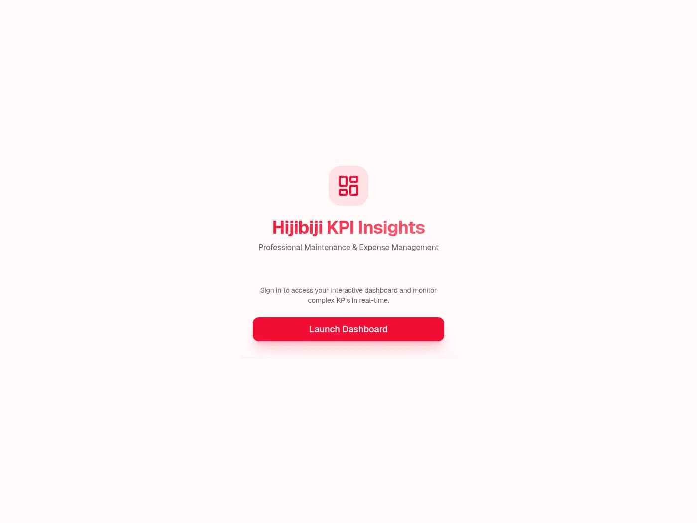 KPI Insights Dashboard