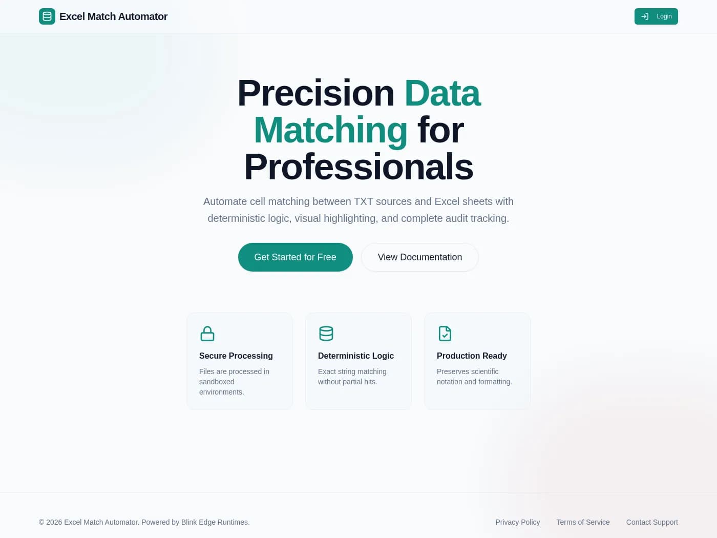 Excel Match Automator