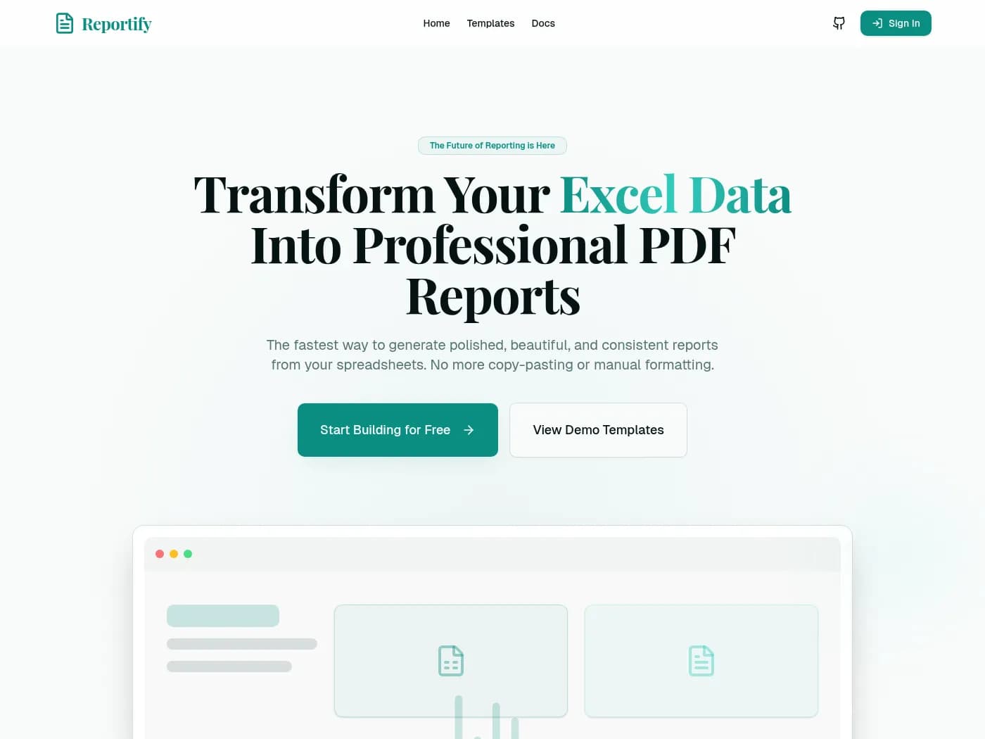 Excel PDF Report Maker