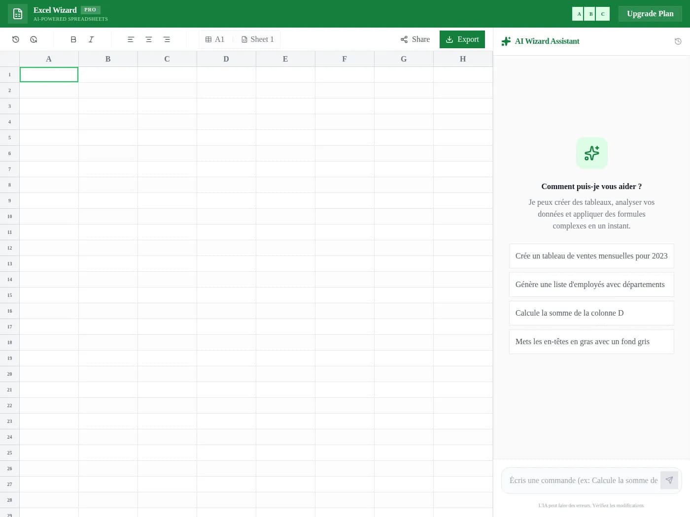 Excel Wizard