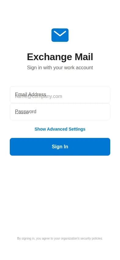 Exchange Mail Mobile