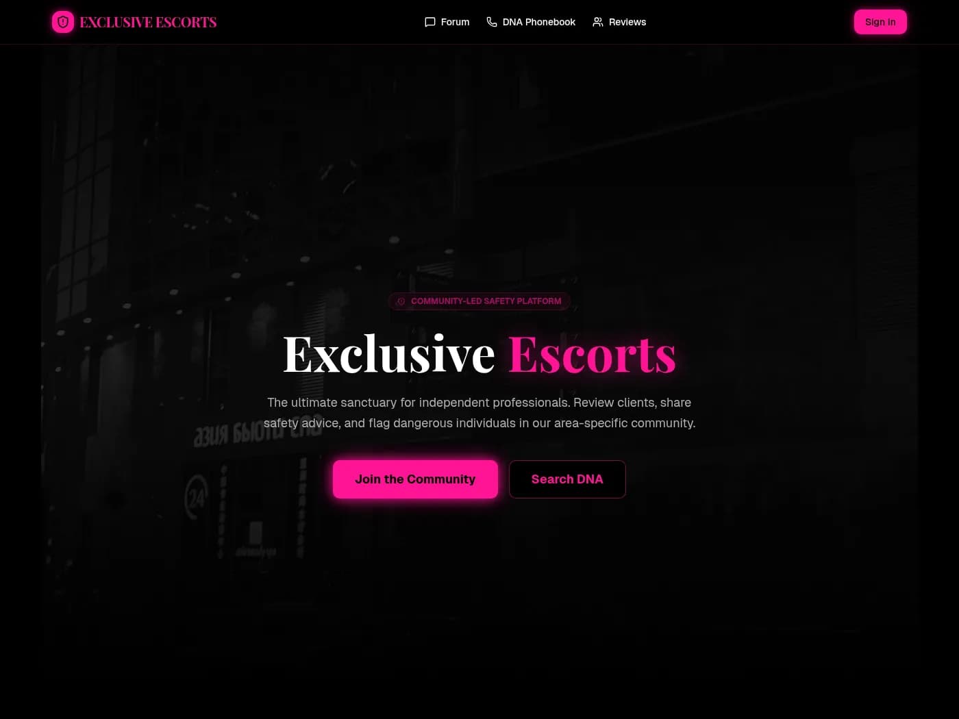 Exclusive Escorts Hub