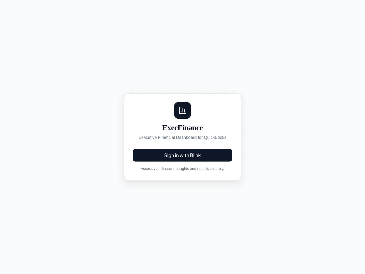 ExecFinance Dashboard