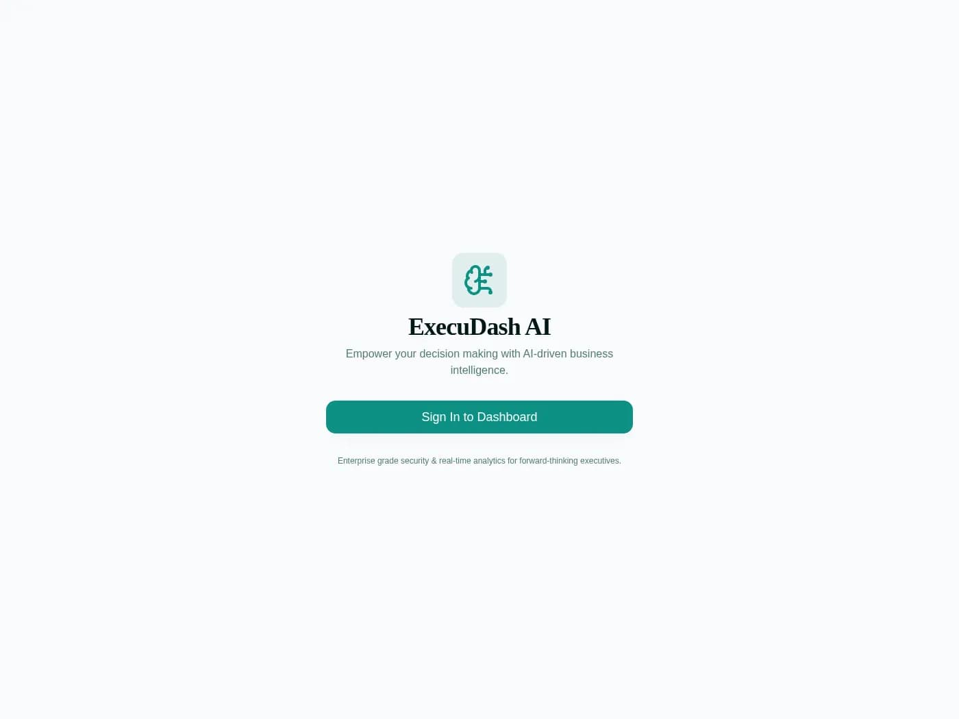 ExecuDash AI Platform