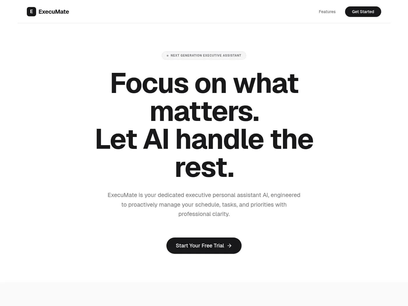 ExecuMate AI Assistant