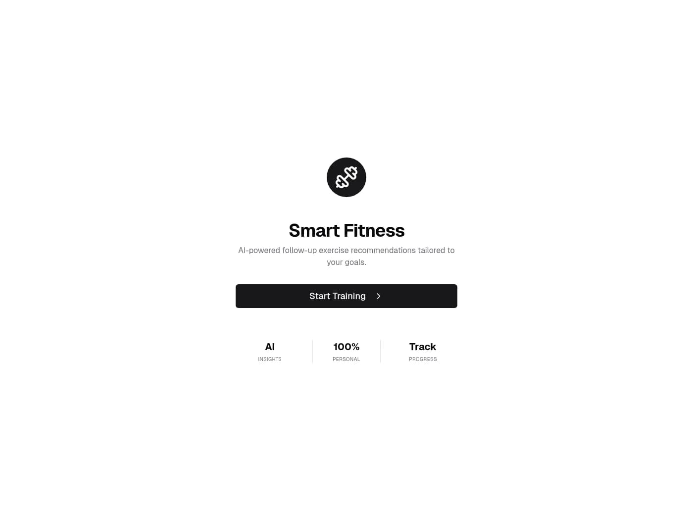 Smart Exercise Recommender