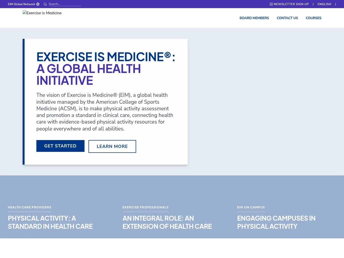 Exercise is Medicine Clone