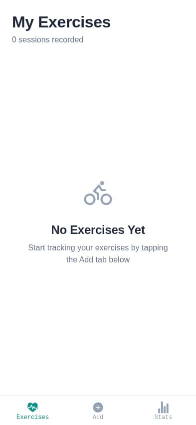 Cycle & Exercise Tracker