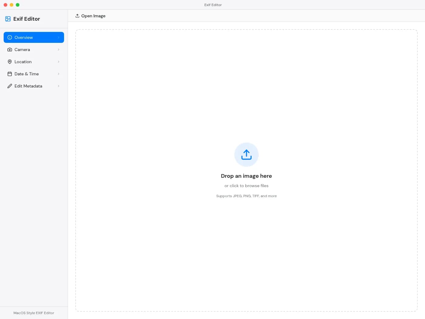 Exif Editor MacOS