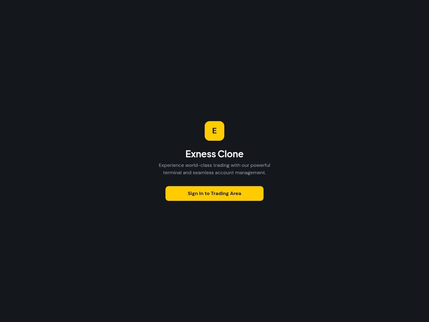 Exness XM Clone Suite
