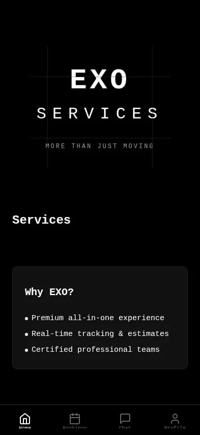 EXO Services App