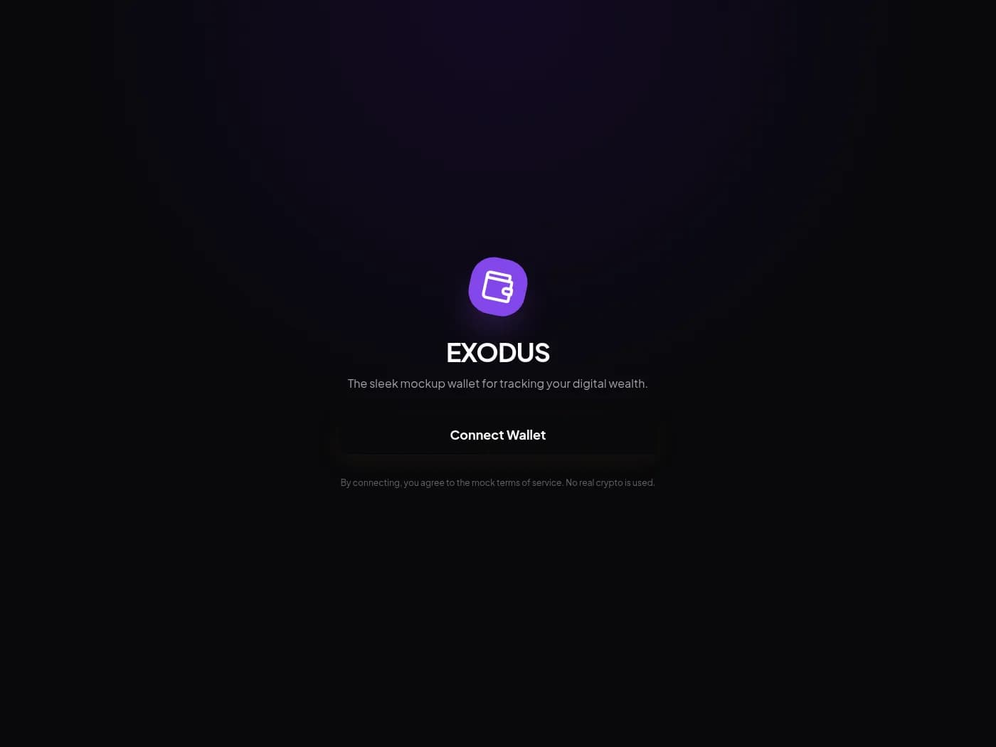 Exodus Wallet Mockup