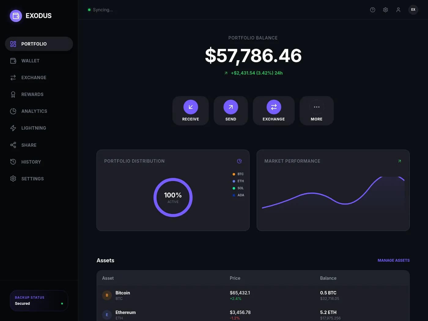 Exodus Wallet LARP Tool