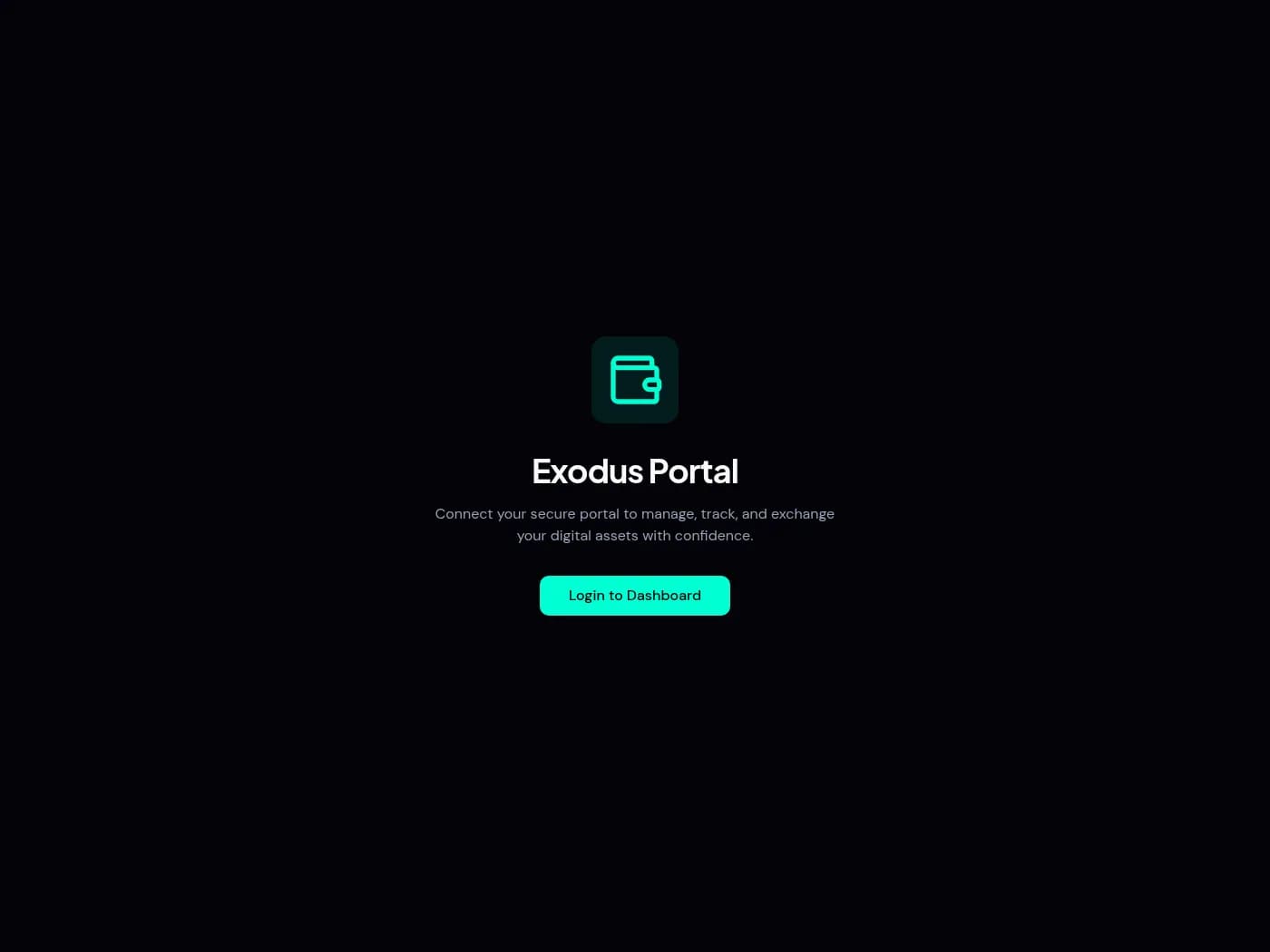 Exodus Wallet Portal
