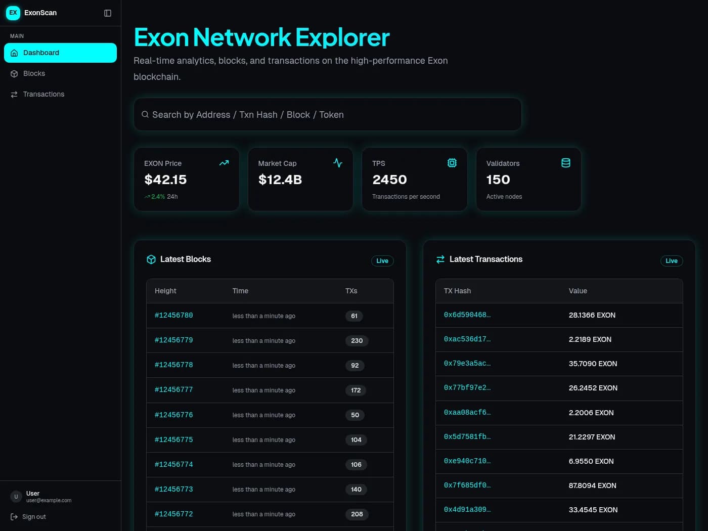 ExonScan Blink Remake