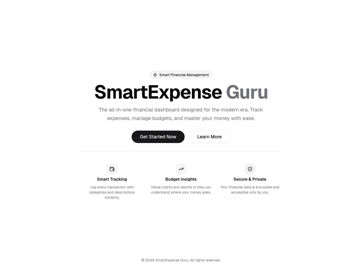 SmartExpense Guru