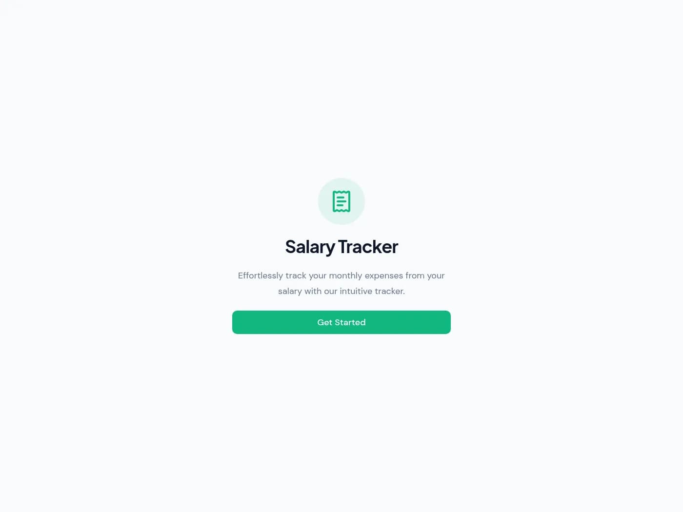 Salary Expense Tracker