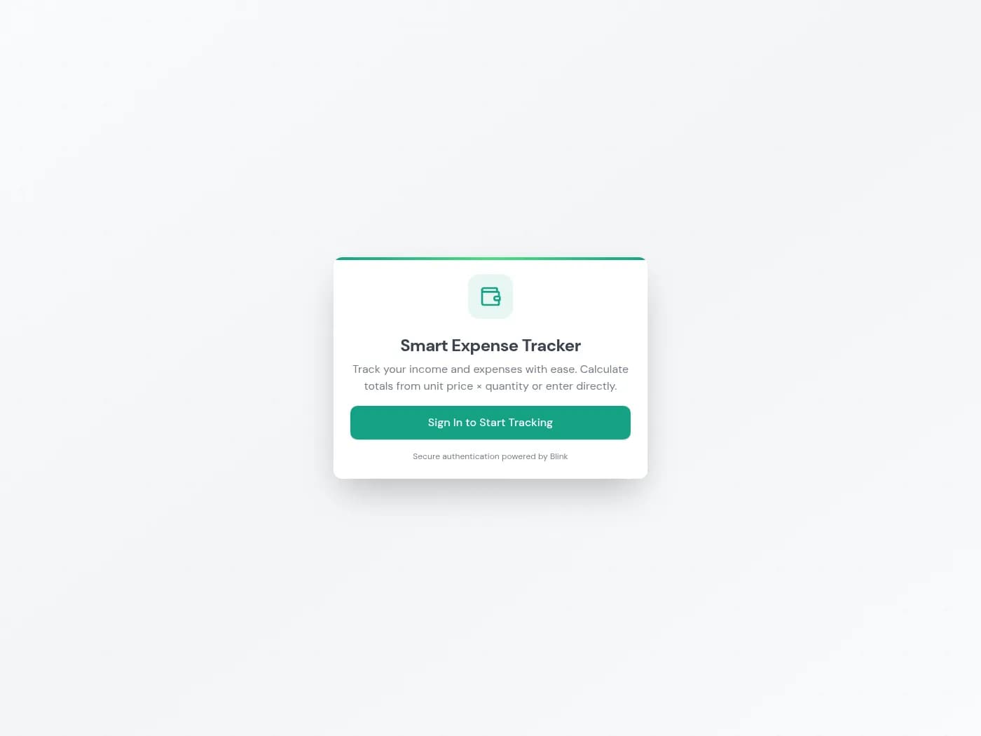 Smart Expense Tracker