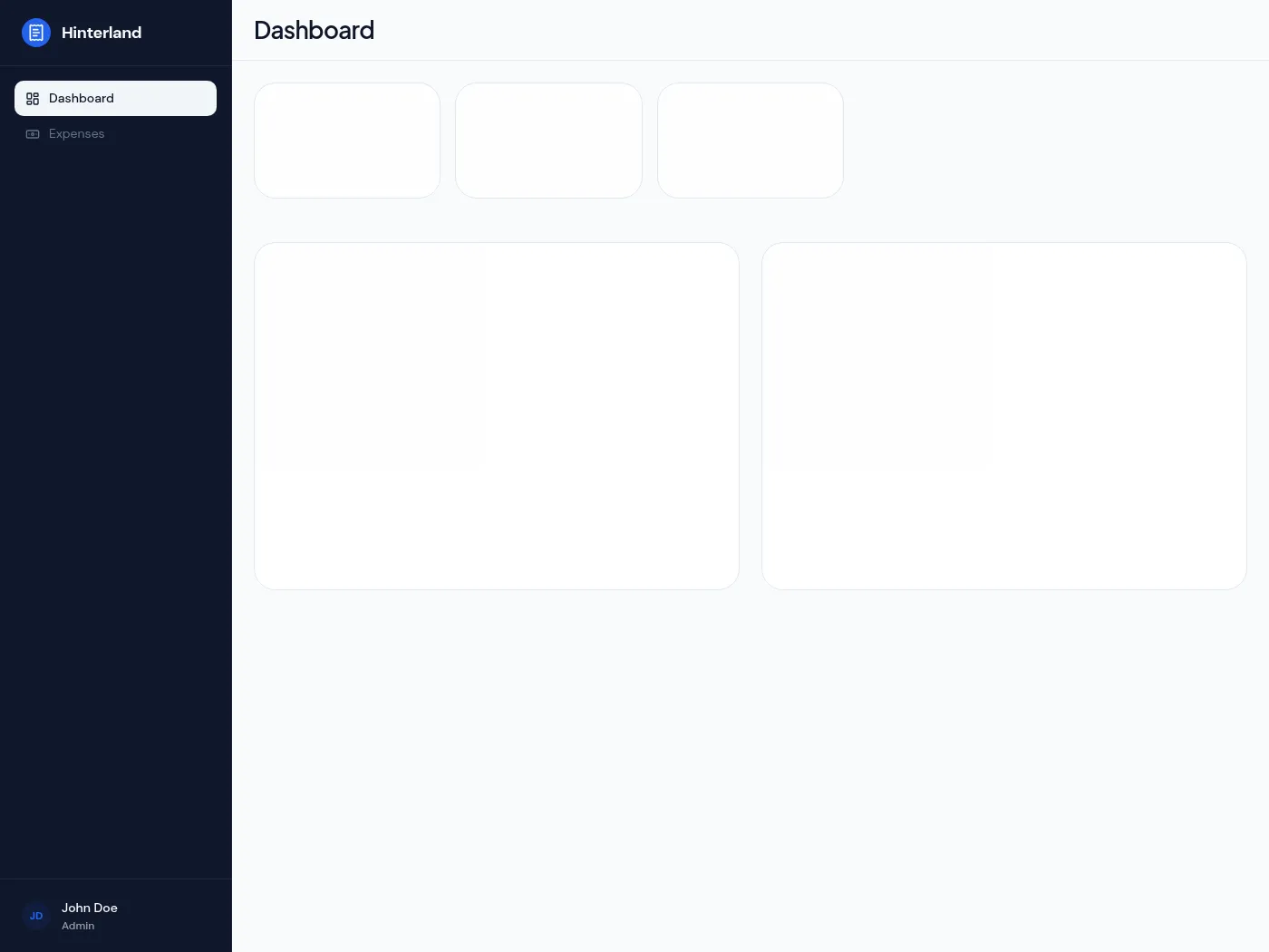 Hinterland Expense Hub