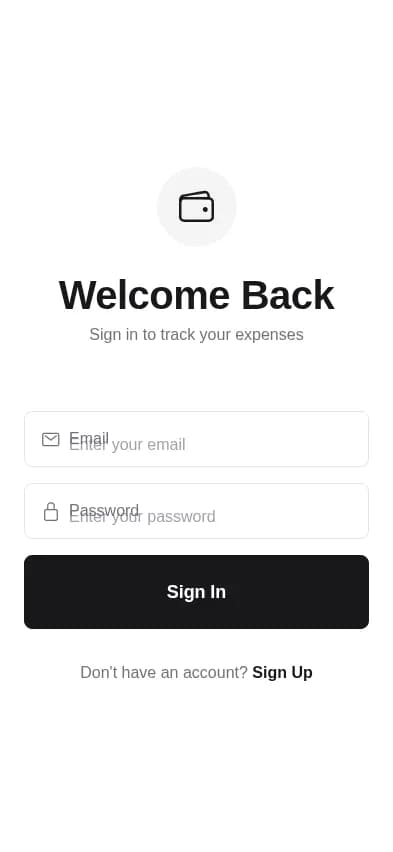 ExpenseMate Tracker