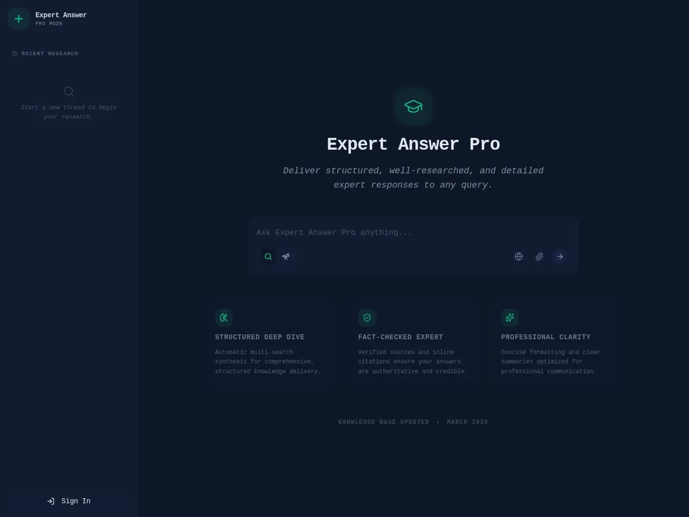 Expert Answer Pro