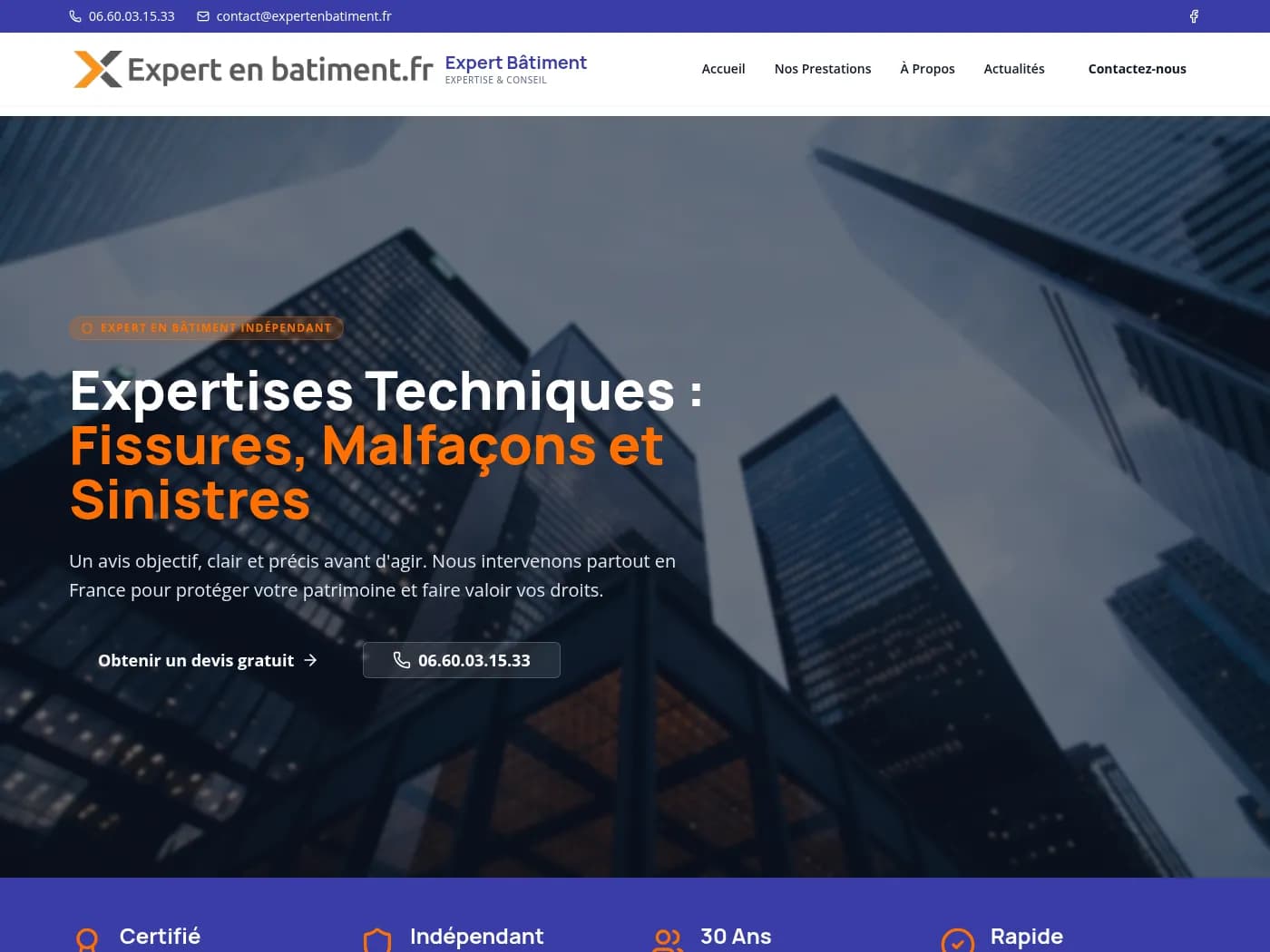 Expert Batiment Web