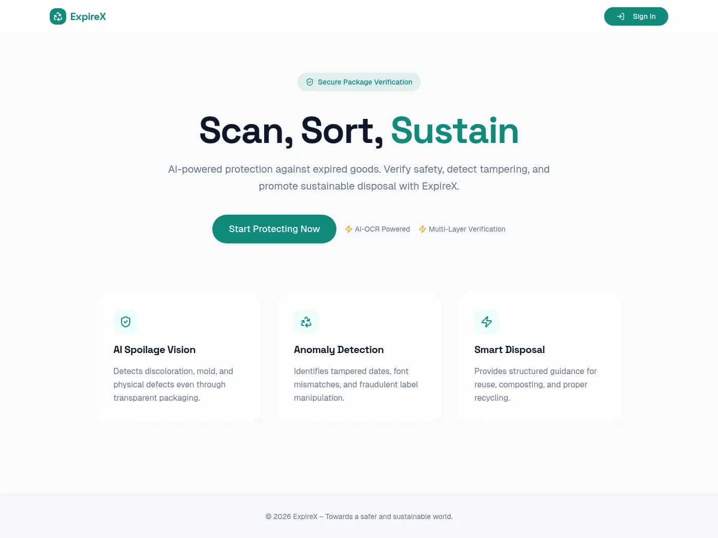 ExpireX – Scan, Sort, Sustain