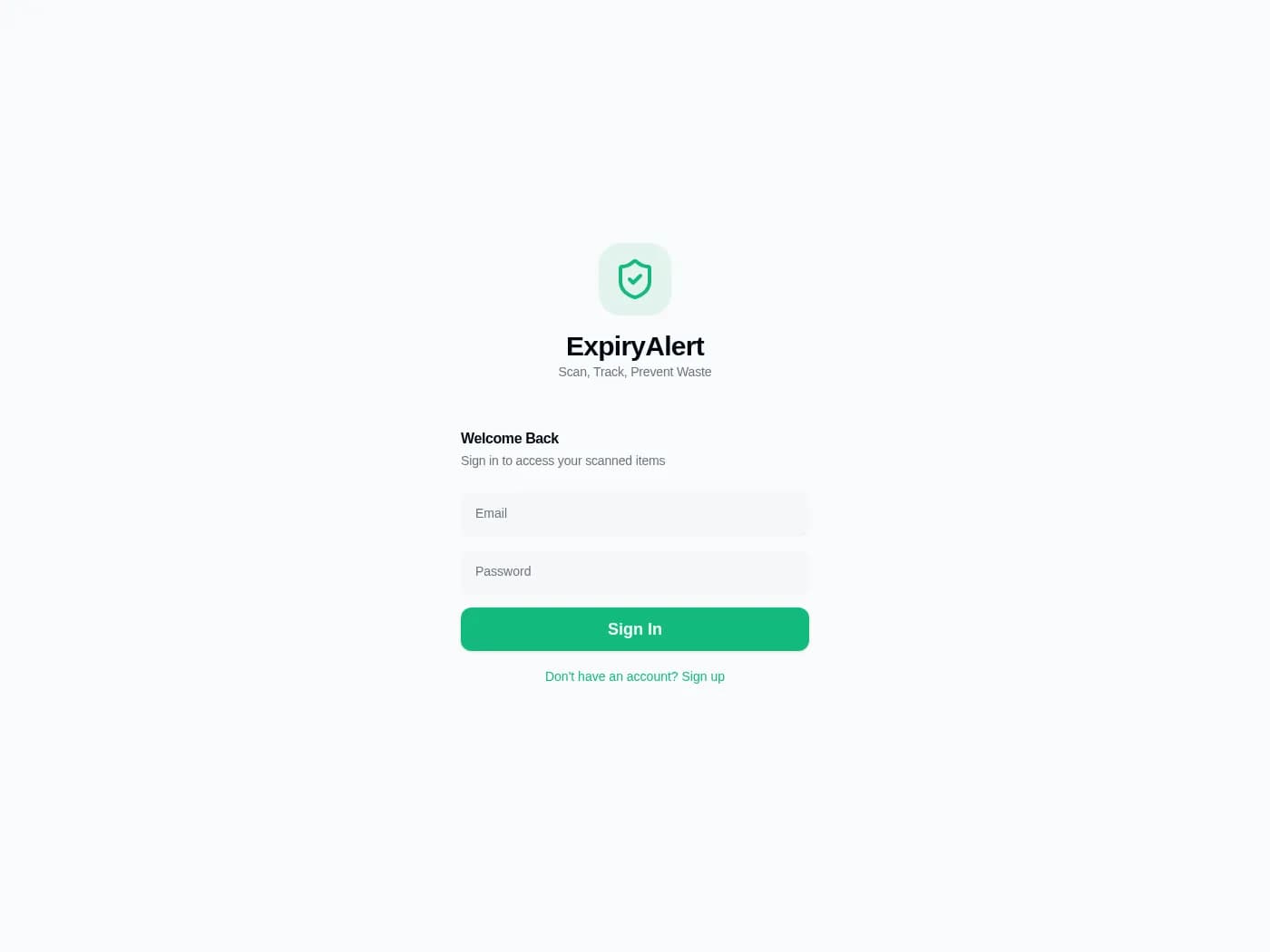 Expiry Alert Scanner