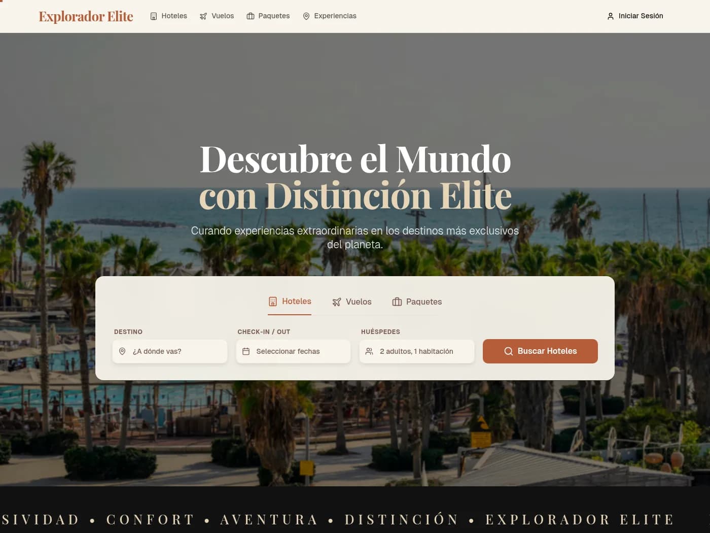 Explorador Elite Web