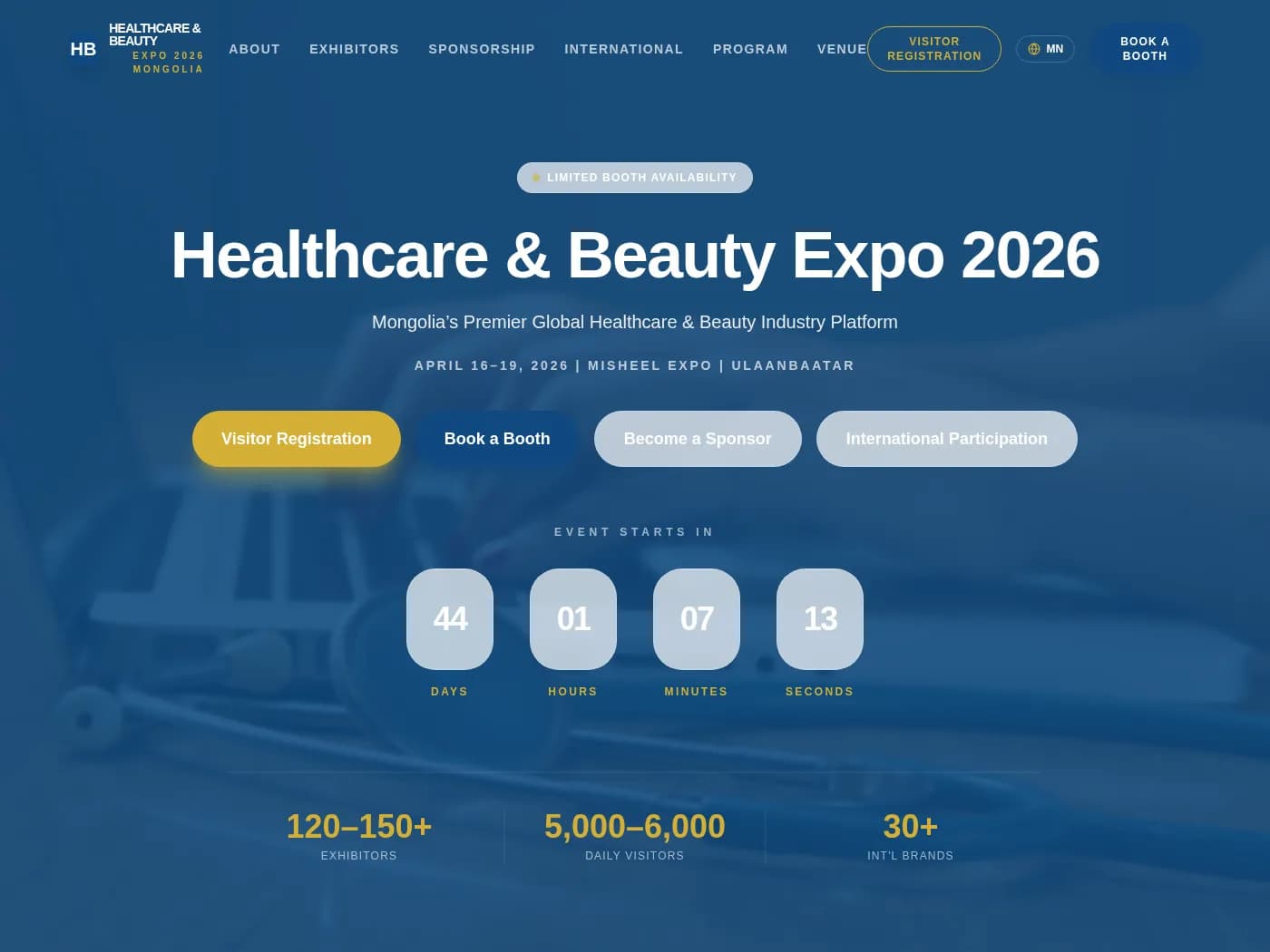 Healthcare & Beauty Expo Site