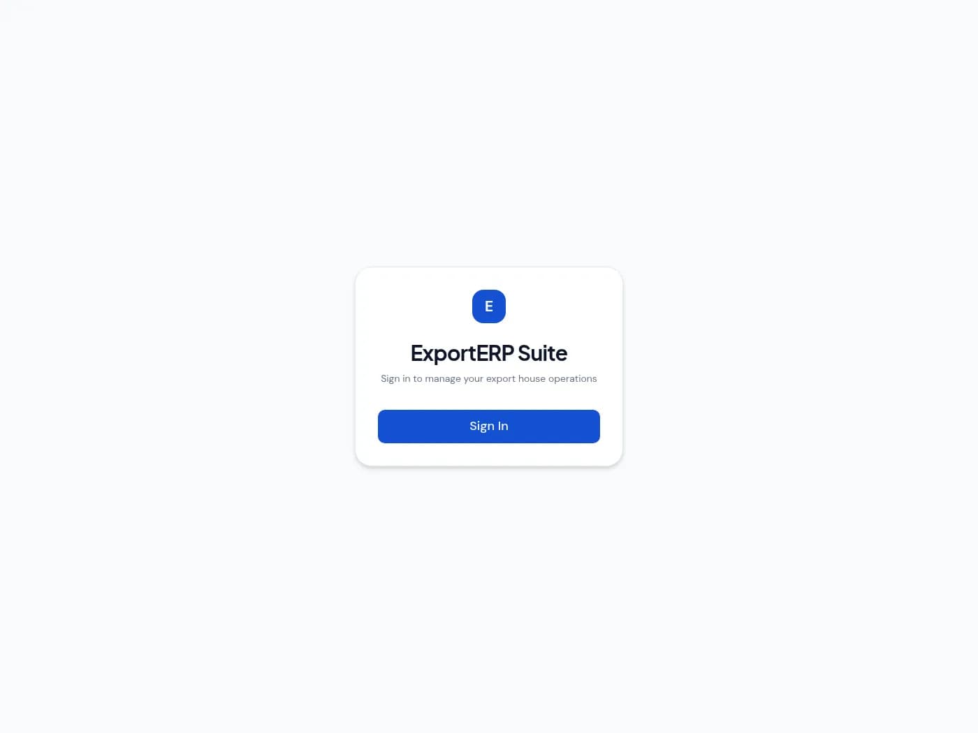 ExportERP Suite