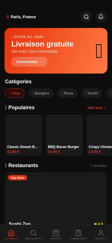 ExpressFood App