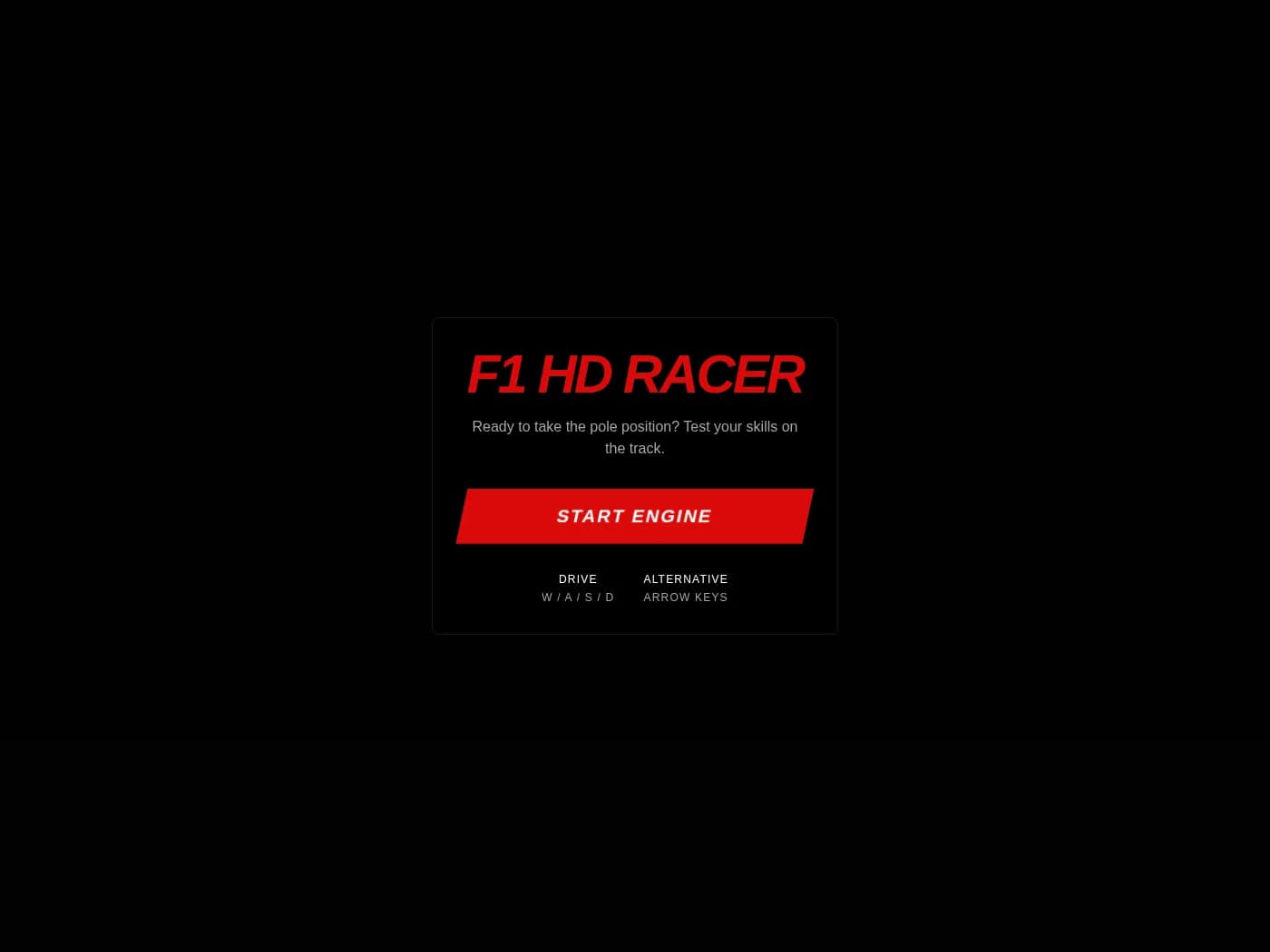 Formule 1 HD Racer