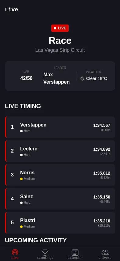 F1 Live Companion